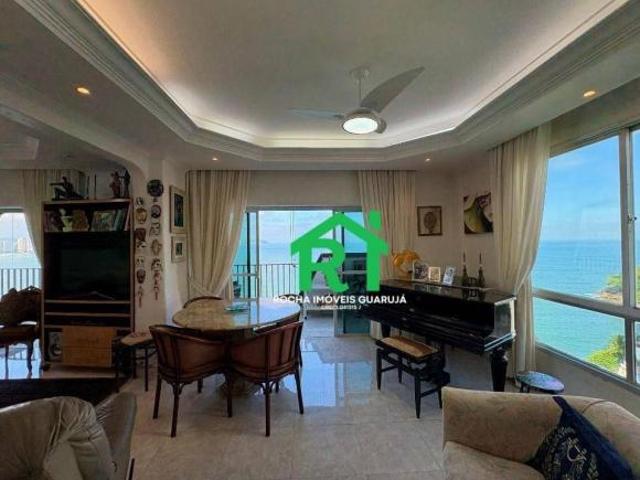 Apartamento Frente Mar, 3 Quartos 1 Suíte, 2 Vagas e Lazer, à venda em Jardim Astúrias, Guarujá
