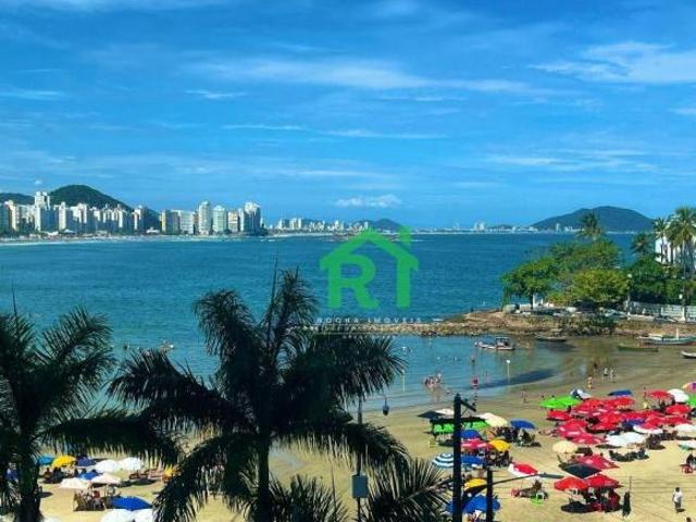 Apartamento Frente Mar, 3 Quartos 1 Suíte, 2 Vagas, Lazer, Praia das Astúrias, Guarujá