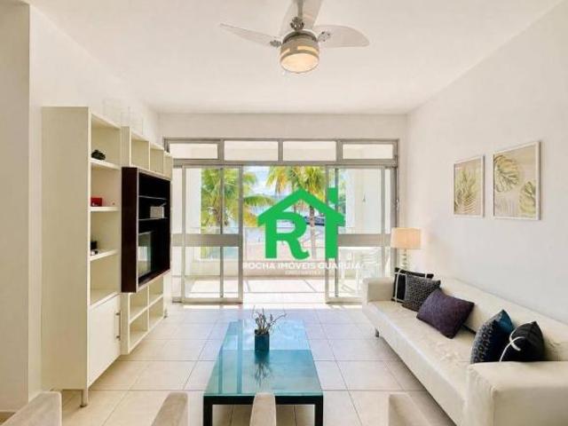 Apartamento Frente Mar, 3 Quartos 2 Suítes, Lazer, à venda em Jardim Astúrias, Guarujá