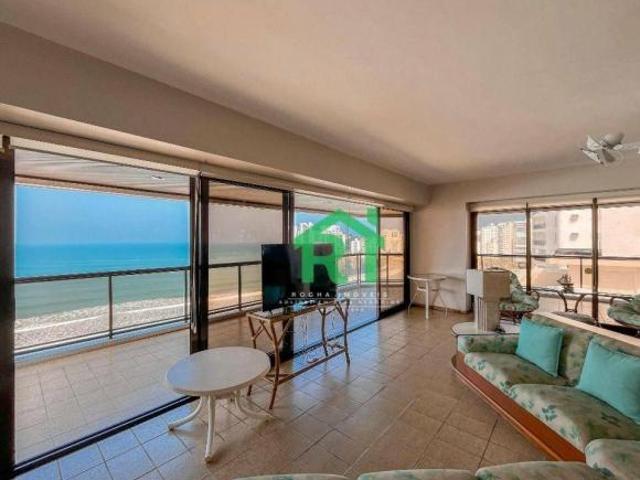 Apartamento Frente Mar 3 Quartos, Lazer. Venda, 196m² R$3.000.000 Jardim Astúrias Guarujá/SP