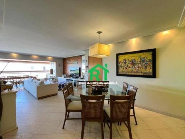 Apartamento Frente Mar, 4 Dormitórios 2 Suítes, 4 Vagas, Lazer, Enseada, Guarujá/SP