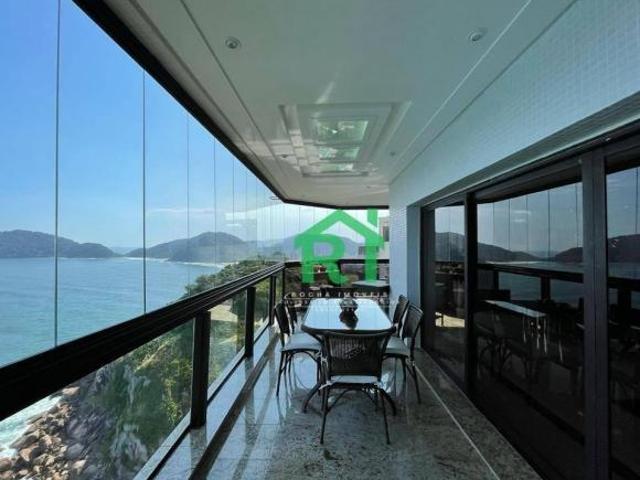 Apartamento Frente Mar, 4 Dormitórios 4 Suítes, 3 Vagas, Área de Lazer, Jardim Astúrias, Guarujá/S