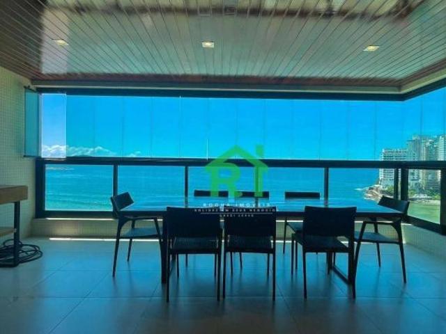 Apartamento Frente Mar, 4 Dormitórios 4 Suítes, 2 Vagas, Área de Lazer, Jardim Astúrias, Guarujá/S