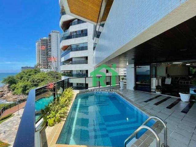 Apartamento Frente Mar, 4 Quartos 4 Suítes, 4 Vagas, Área de Lazer, Jardim Astúrias, Guarujá/SP