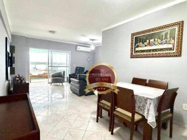Apartamento Frente Mar 4 Quartos na Guilhermina 148m² 3 Vagas Varanda Gourmet