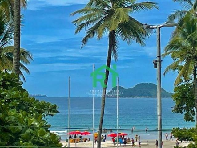 Apartamento Frente Mar, 5 Dormitórios, 1 Vaga, Pitangueiras, Guarujá/SP