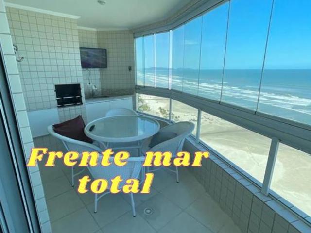 Apartamento frente para o mar vista mar a venda Maracana Praia Grande SP