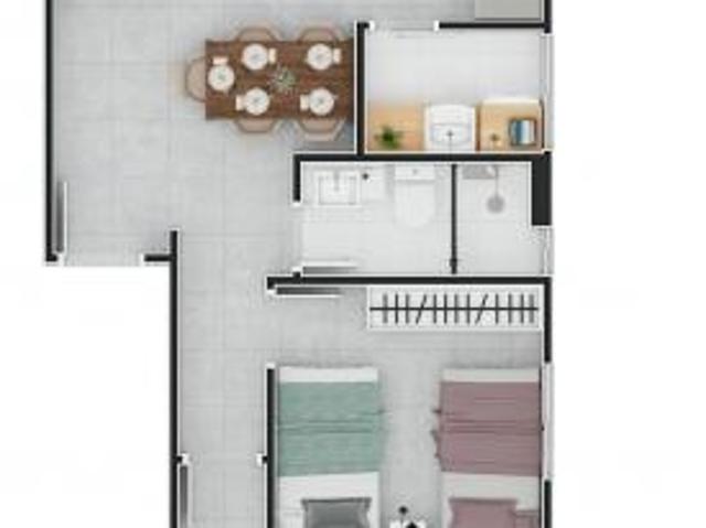 Apartamento frente para o mar com lazer completo a venda Praia Grande SP