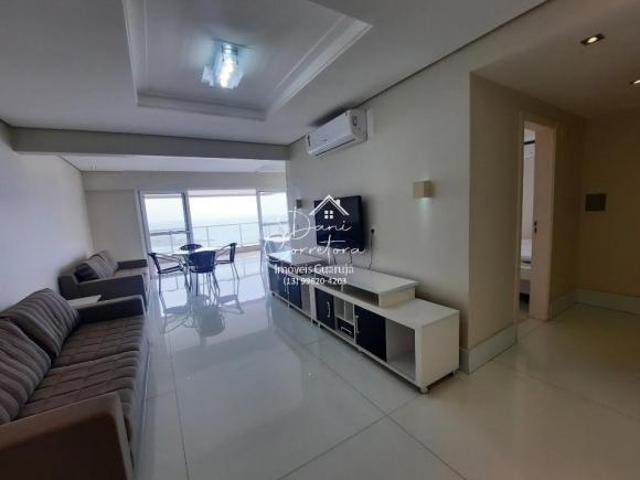 Apartamento frente para o mar com varanda gourmet e lazer, Pitangueiras, Ed Maison La Plage