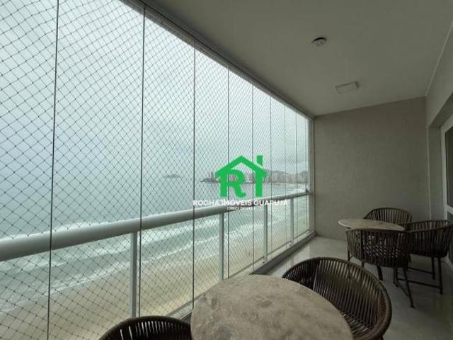 Apartamento frente total para o mar com 3 suítes – Pitangueiras, Guarujá