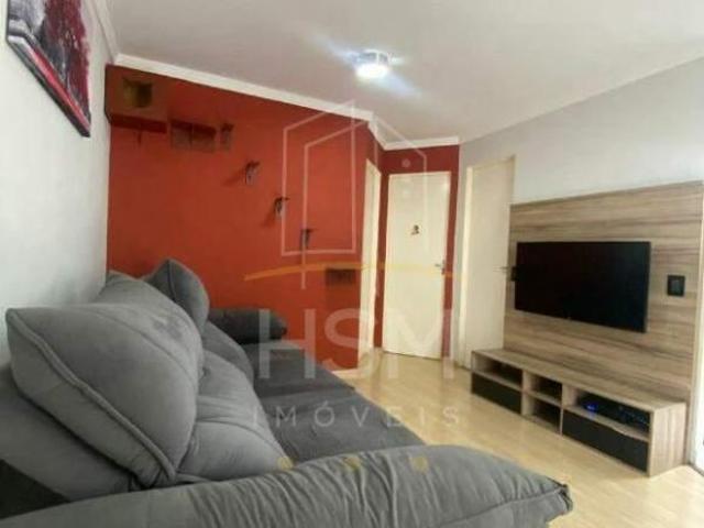 Apartamento funcional de 44m² com 2 quartos, lazer completo e ótima localização