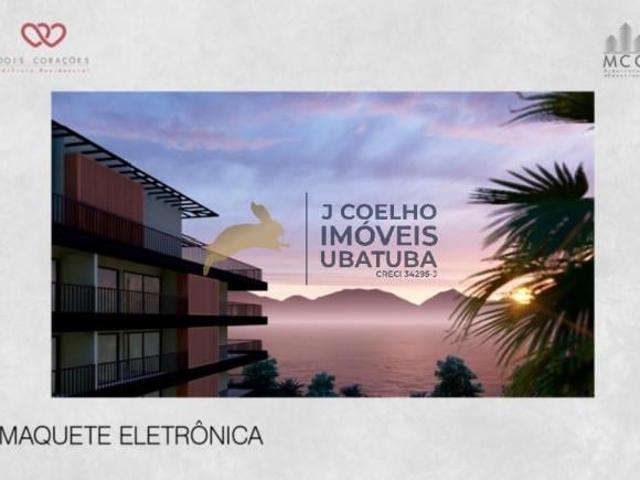 Apartamento garden 2 dormitórios a venda no Itaguá, Ubatuba SP *condomínio frente mar