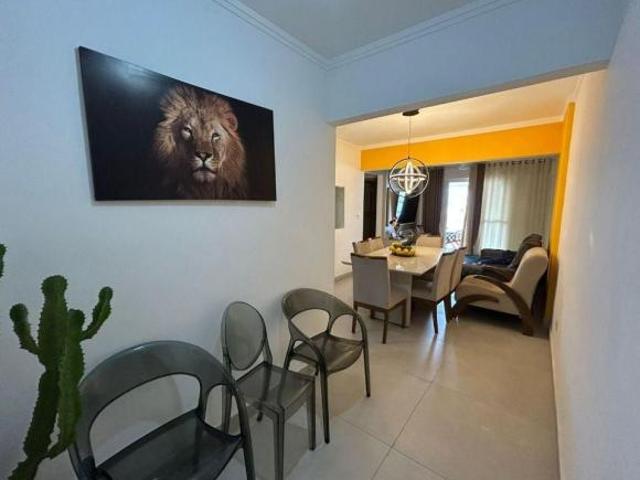 Apartamento Garden 2 Dormitórios com sacada gourmet na Aviação, Praia Grande SP