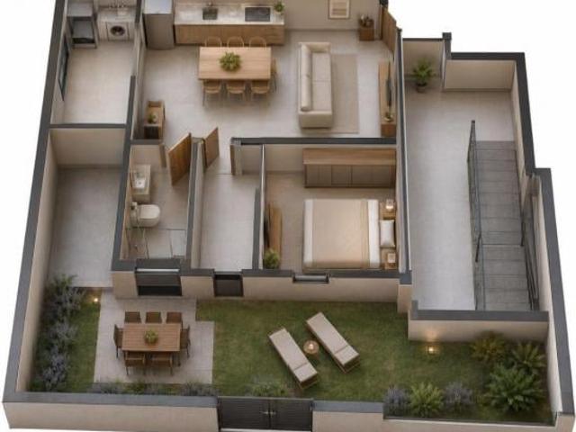 APARTAMENTO GARDEN 41M² CAJURU