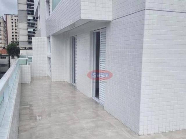 Apartamento Garden 94 m² com 2 dormitórios à venda no Embaré Santos/SP
