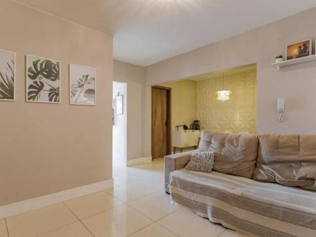 Apartamento Garden com cozinha americana e churrasqueira