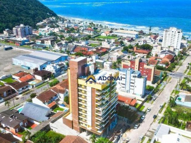 APARTAMENTO GARDEN COM PISCINA PRIVATIVA NO CENTRO DE Guaratuba – EDIFÍCIO MALIBU, 3 Suítes, 134 m²
