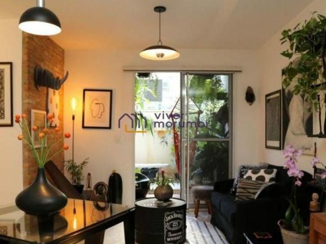Apartamento Garden com Quintal, encantador no Morumbi