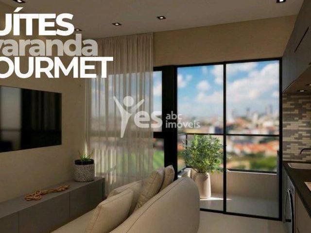 Apartamento Garden com varanda gourmet e 2 suítes a venda na Vila Camilopólis Sa
