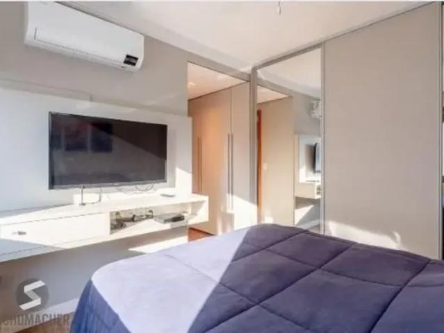 Apartamento Garden com 118m², com 2 dormitórios, 2 suítes, lavabo, churrasqueira, lareira e 2 vagas