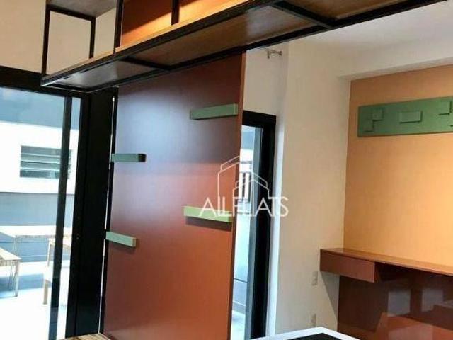 Apartamento Garden com 1 dormitório à venda, 40 m² por R$ 904.000,00 Pinheiros São Paulo/SP