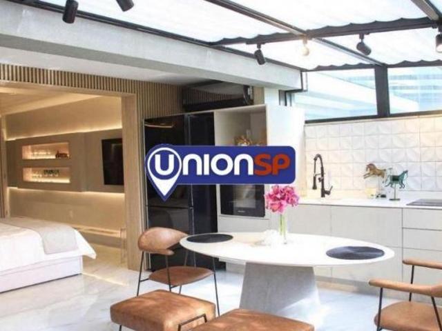 Apartamento Garden com 1 dormitório à venda, 55 m² por R$ 1.090.000,00 Campo Belo São Paulo/SP