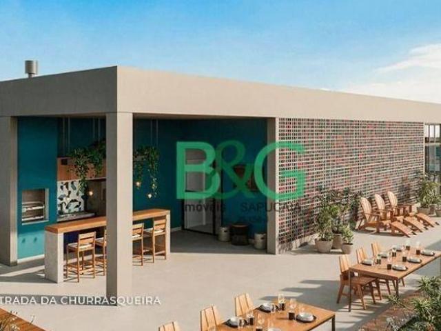 Apartamento Garden com 1 dormitório à venda, 55 m² por R$ 349.269,03 Vila Guarani Zona Sul São