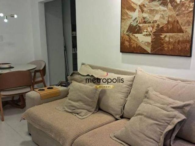 Apartamento Garden com 2 dormitórios à venda, 53 m² por R$ 450.000,00 Nova Gerti São Caetano do
