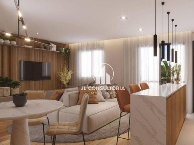 Apartamento Garden à venda, 56 m² por R$ 384.399,33 Capão Raso Curitiba/PR