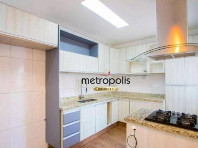 Apartamento Garden com 2 dormitórios à venda, 70 m² por R$ 550.000,00 Campestre Santo André/SP