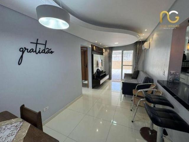 Apartamento Garden com 2 dormitórios à venda, 74 m² por R$ 570.000,00 Ocian Praia Grande/SP