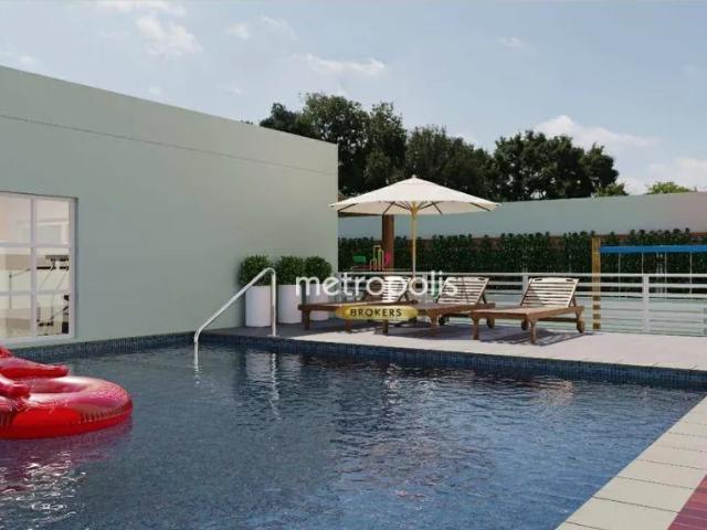 Apartamento Garden com 2 dormitórios à venda, 108 m² por R$ 840.000,00 Barcelona São Caetano do