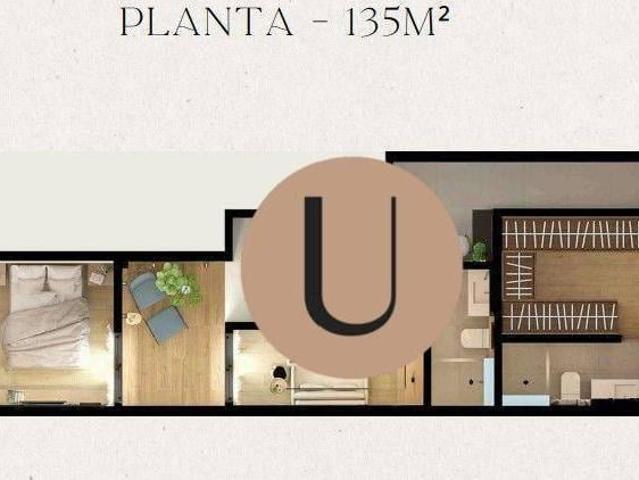 Apartamento Garden com 2 dormitórios à venda, 135 m² por R$ 1.350.000,00 Jardim Nova Petrópolis
