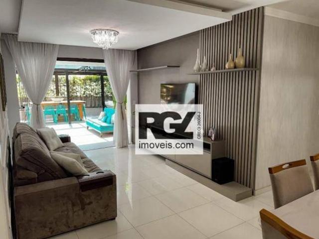 Apartamento Garden com 2 dormitórios à venda, 228 m² por R$ 1.400.000,00 José Menino Santos/SP