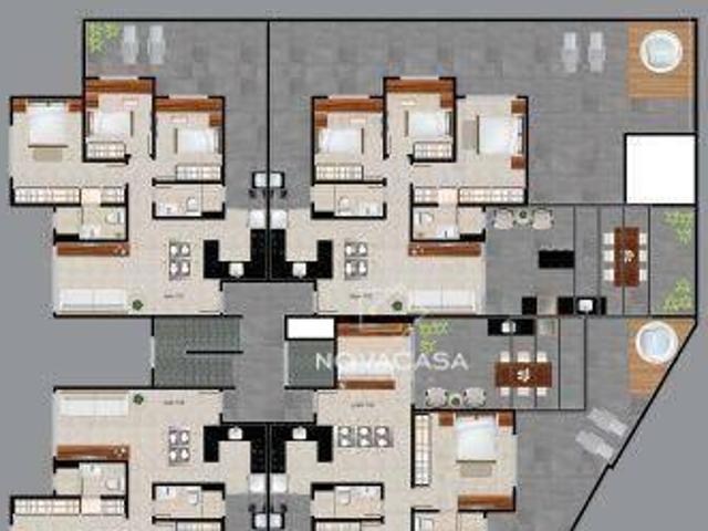 Apartamento Garden com 3 dormitórios à venda, 77 m² por R$ 879.000,00 Santa Amélia Belo Horizont