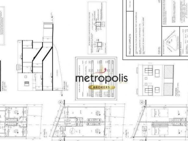 Apartamento Garden com 3 dormitórios à venda, 95 m² por R$ 660.000,00 Santa Maria Santo André/SP