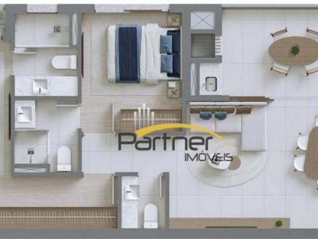 Apartamento Garden com 3 dormitórios à venda, 117 m² por R$ 2.099.681,00 Mercês Curitiba/PR