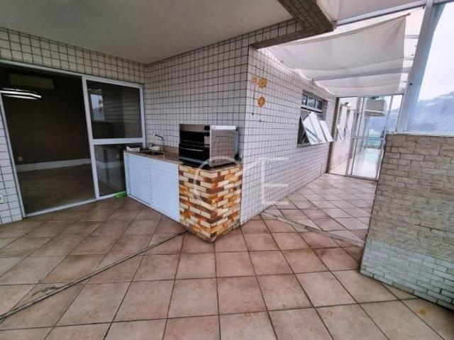 Apartamento Garden com 3 dormitórios à venda, 210 m² por R$ 1.595.000,00 Pompéia Santos/SP