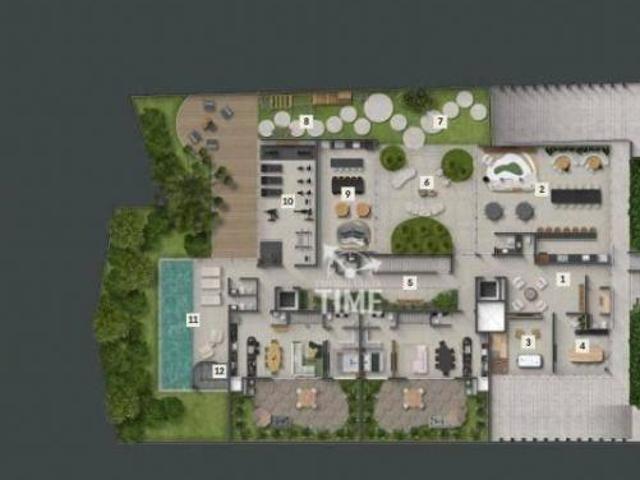 Apartamento Garden com 3 suítes à venda no Mercês, em Curitiba