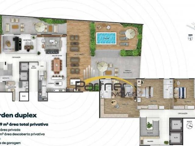 Apartamento Garden à venda, 549 m² por R$ 20.600.000,00 Batel Curitiba/PR
