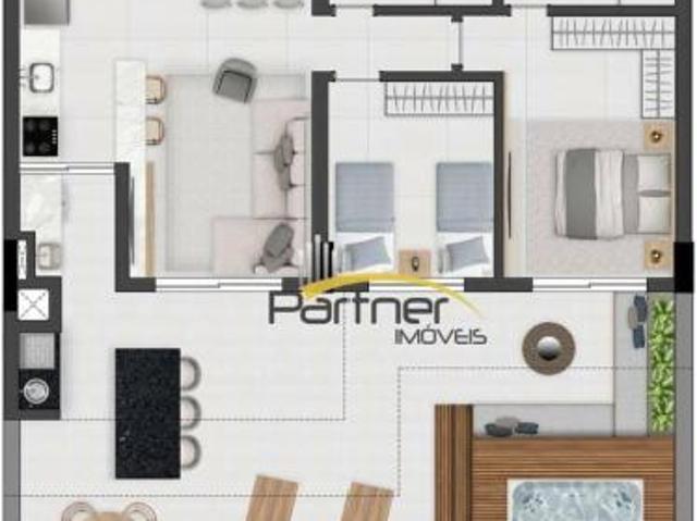 Apartamento Garden à venda, 120 m² por R$ 1.124.000,00 Água Verde Curitiba/PR