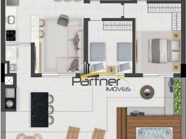 Apartamento Garden à venda, 120 m² por R$ 1.124.000,00 Água Verde Curitiba/PR