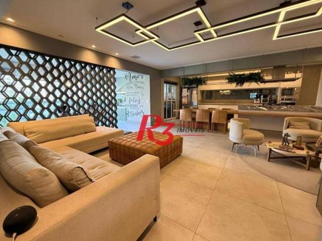 Apartamento Garden à venda, 219 m² por R$ 3.500.000,00 Boqueirão Santos/SP