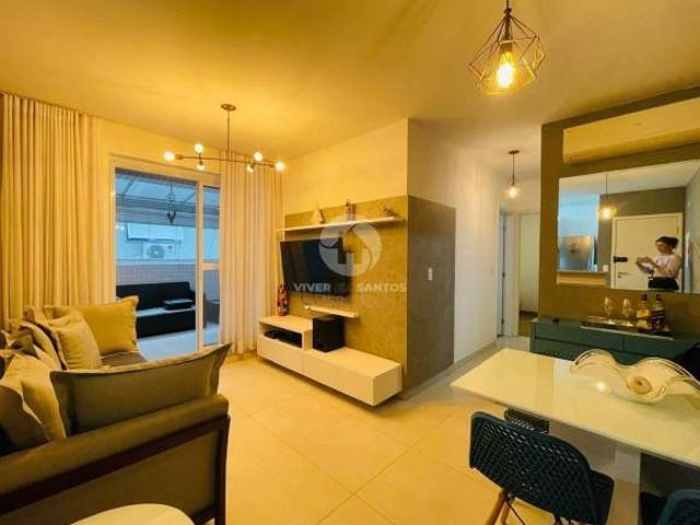 Apartamento Garden à venda, 2 quartos, 1 suíte, 1 vaga, Ponta da Praia Santos/SP