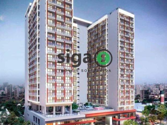 APARTAMENTO GARDEN A VENDA DE 41M² COM 1 DORMITORIO A VENDA PROXIMO AI SHOPPING MORUMBI NO BROOKLIN