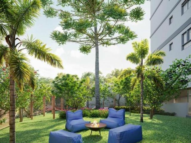 Apartamento Garden à venda em Curitiba, São Francisco, com 1 quarto, 42,13m²