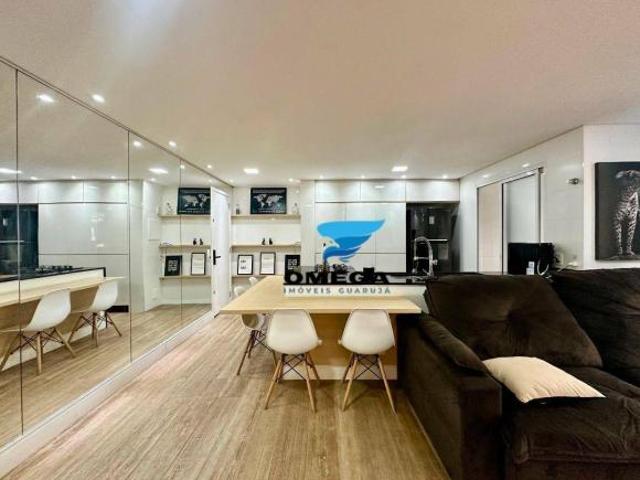 Apartamento Garden à venda na Praia das Pitangueiras no Guarujá | Omega Imóveis