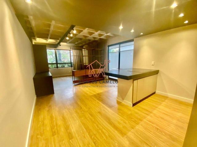 Apartamento garden de 42 m² na João Pinheiro Lourdes Belo Horizonte MG, aluguel por R$ 4.600/mês