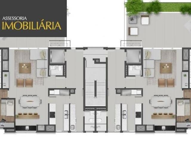 Apartamento Garden de Luxo com 3 Suítes e 2 Vagas na Melhor Localização de Porto Alegre RS no Três F