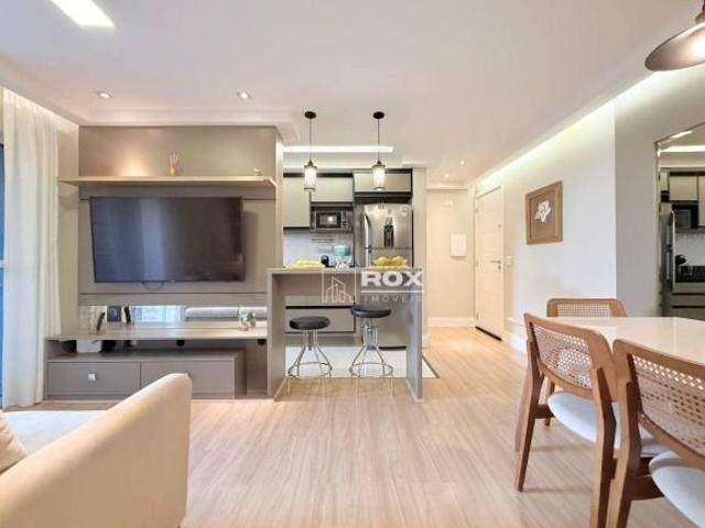 Apartamento Garden, mobiliado, com 2 quartos à venda Novo Mundo Curitiba/PR